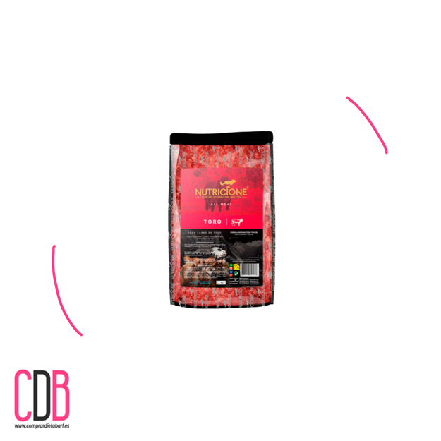 TORO SOLO CARNE BARF 7kg para preparación de menú BARF - Comprar dieta ...